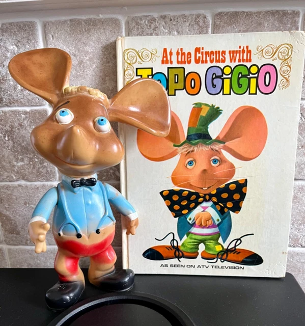 VINTAGE TOPO GIGIO character Mouse 1960's with annual from 1967 £20.00 ...