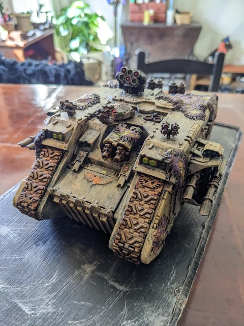 WARHAMMER 40K CHAOS land raider Death Guard Nurgle Conversion Las $137. ...