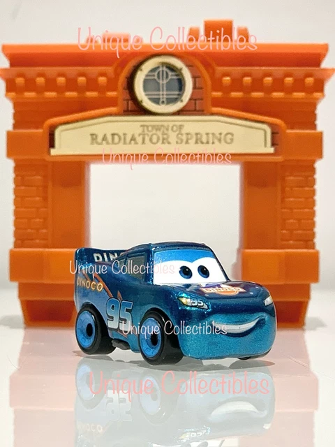 DISNEY PIXAR CARS Mini Racers Dinoco Lightning McQueen Brand New $9.95 ...