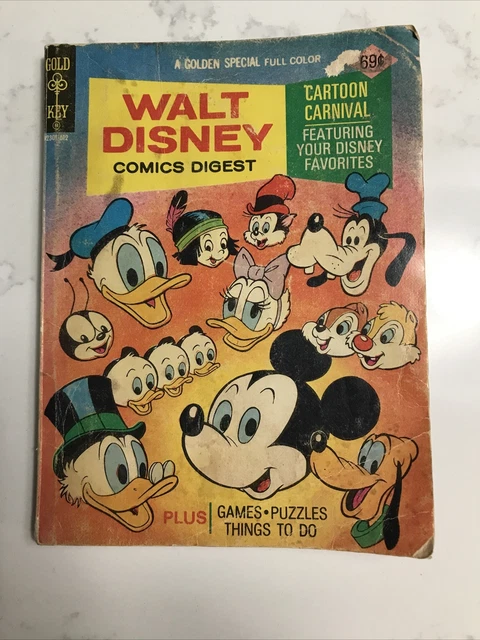 WALT DISNEY COMIC Digest # 56 Gold Key Comics December 1975 Brer Rabbit ...