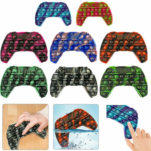 FIDGET TOY GAMEPAD Push Bubble Sensory Baby Yoda Stress Relief Kids ...