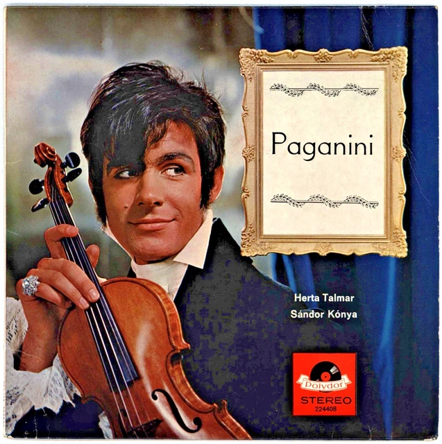 PAGANINI HERTA TALMER * SÁNDOR KÓNYA EP 7" D 1965 Polydor 224408 EUR 9 ...