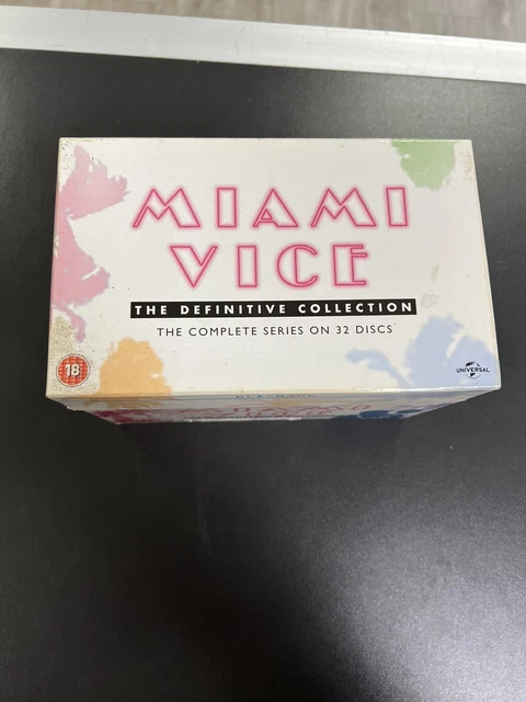 MIAMI VICE: THE Complete Collection DVD (2012) Olivia Brown cert 18 32 ...