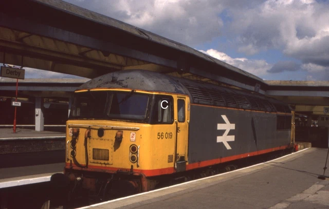 ORIGINAL 35MM BRITISH Railway B.r Slide - 56019 At Derby 24/04/1994 £2. ...