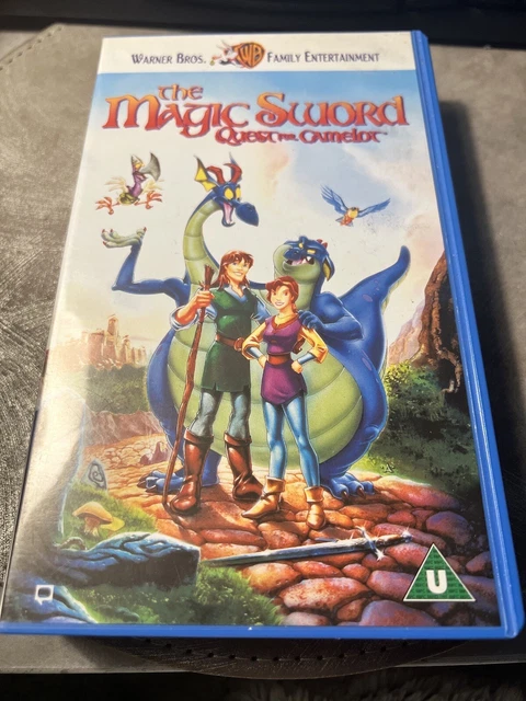 THE MAGIC SWORD - Quest For Camelot (VHS 1999) £5.00 - PicClick UK