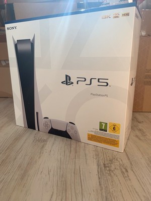 SONY PS5 PLAYSTATION 5 Blu-Ray Edition Disc Version - White New and ...