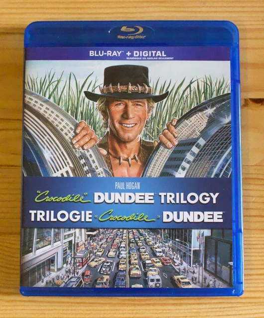 CROCODILE DUNDEE TRILOGY Blu-ray Paul Hogan Linda Kozlowski £13.99 ...