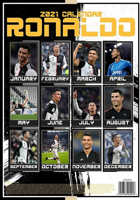 CRISTIANO RONALDO - CALENDARIO 2021 Formato A3 con spirale NUOVO EUR 10 ...