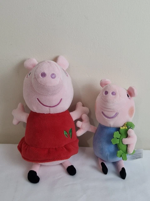 PEPPA PIG CHARACTER Peppa & George Small Soft Plush . £6.00 - PicClick UK
