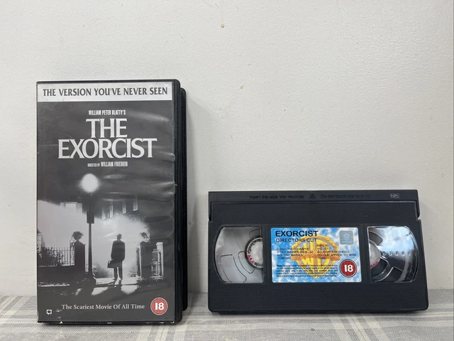 VINTAGE VHS EXORCIST Horror Movie Film Spider Walk Version £9.99 ...