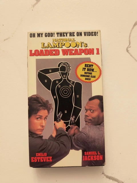 NATIONAL LAMPOONS LOADED Weapon 1 (1993 Print) VHS £7.14 - PicClick UK