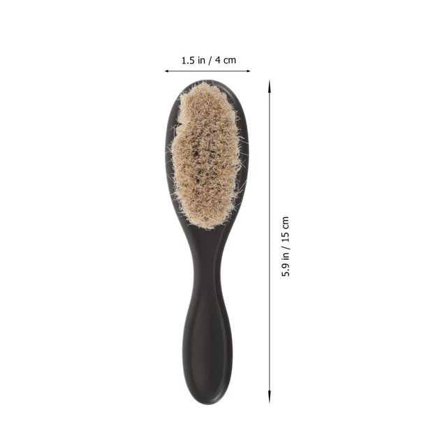 SALON BRISTLE BRUSH Barber Hair Brush Beard Brush Shaving Brush £8.68 ...