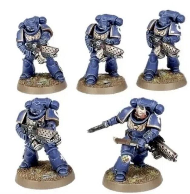 WARHAMMER 40,000 - Leviathan Space Marine Infernus Squad x10 Space ...