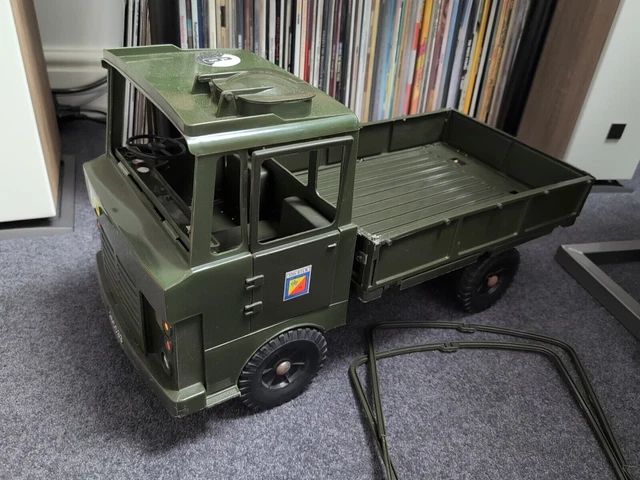 VINTAGE ACTION MAN Cherilea Supply Truck Vehicle 1980S £30.00 - PicClick UK
