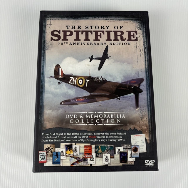 THE STORY OF Spitfire 75th Anniversary Edition DVD Free Tracked Postage ...