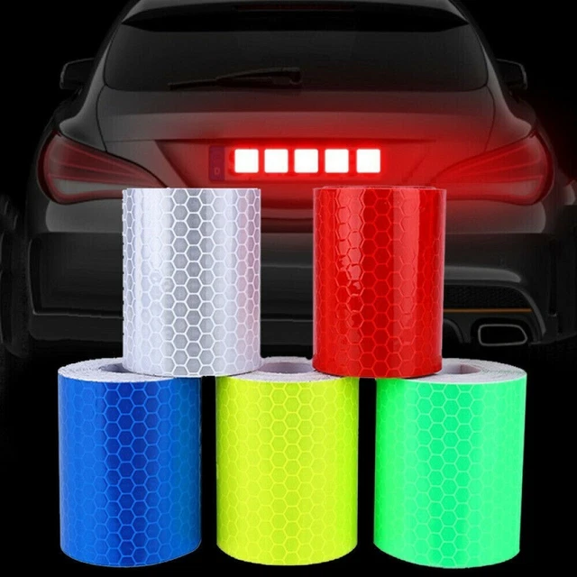 CAR WARNING STRIPS Reflector Strips Reflective Tape Strips Stickers £7. ...