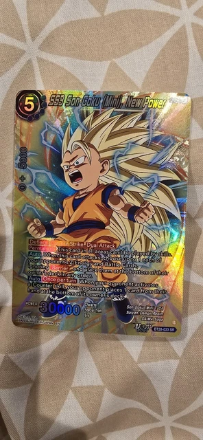 SS3 SON GOKU (Mini), New Power BT28-033 SR - Dragon Ball Super Card Game £5.64 - PicClick UK
