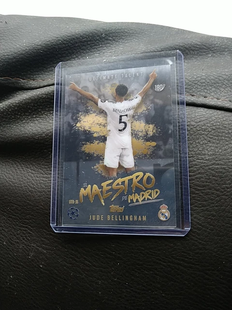 TOPPS MATCH ATTAX 2024/25 Jude Bellingham El Maestro De Madrid 180 ...