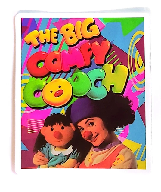 PBS THE BIG Comfy Couch Loonette Molly Granny Clock Rug Water Resistant ...