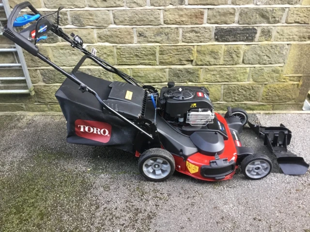 TORO TIMEMASTER MOWER Electric Start Only 5 Hrs Use Cost New £1700 £ ...