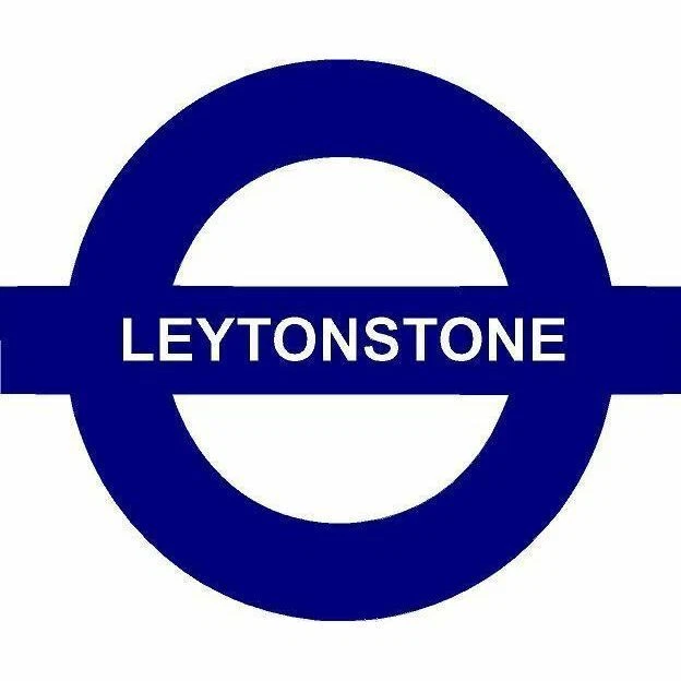 LONDON UNDERGROUND TRANSPORT Tube Sign Vinyl Roundel Bus Leytonstone £5 ...