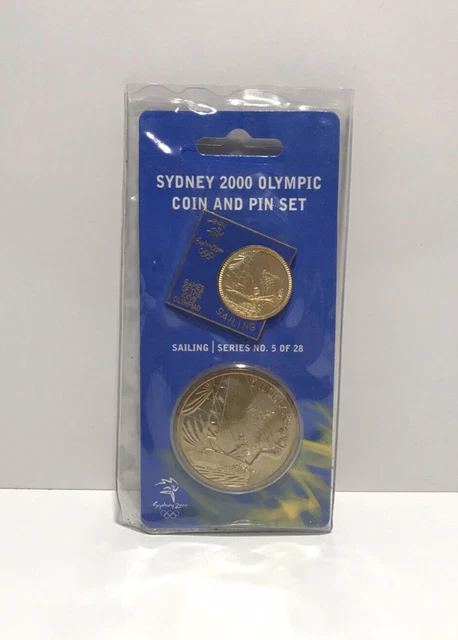SYDNEY 2000 OLYMPIC Games 5$ AUD Coin and Pin Set Athletics 5 of 28 on ...