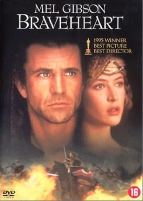 BRAVEHEART DVD DRAMA (1995) Mel Gibson Quality Guaranteed Reuse Reduce ...