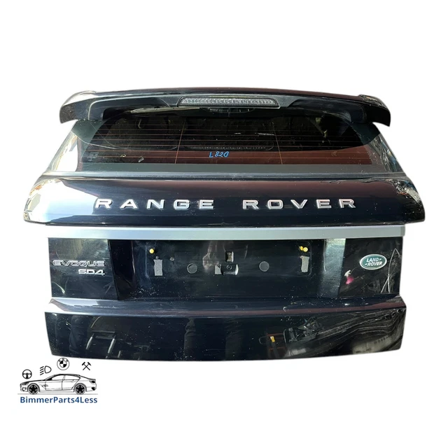 RANGE ROVER EVOQUE Tailgate Boot Lid Santorini Lrc820 Black L538 2011 ...