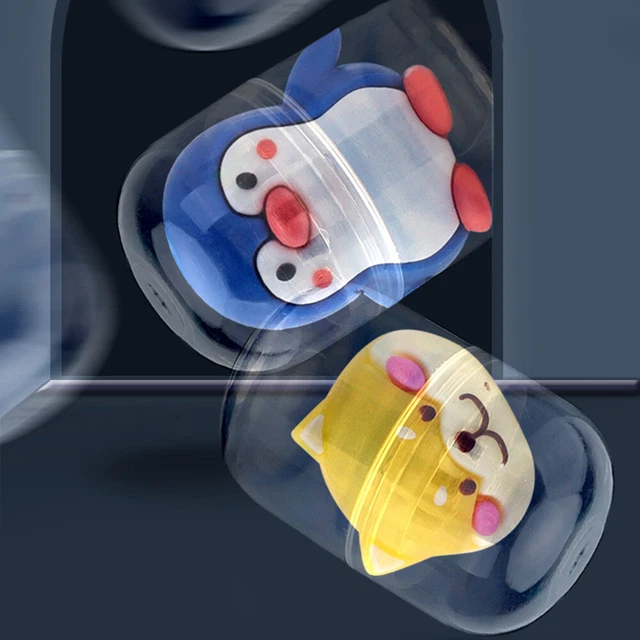 CARTOON CLAW MACHINE Mini Toy for 6 Months and Up Kids (10 Eggs in ...