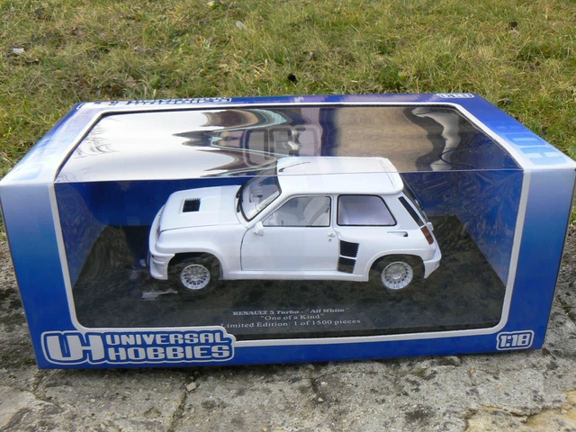 RENAULT 5 R5 turbo all white blanche 1/18 1:18 UH universal hobbies EUR ...