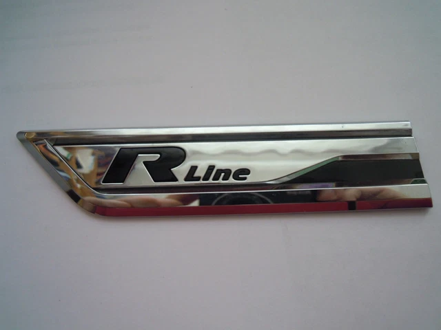 ORIGINAL VW 760853688J Schriftzug Logo Emblem Zierleiste R Line EUR 10 ...