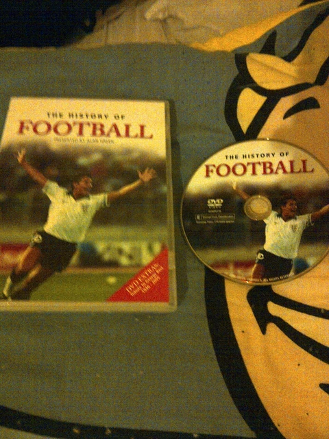 THE HISTORY OF Football Presented By Alan Green DVD Sports £2.00 ...