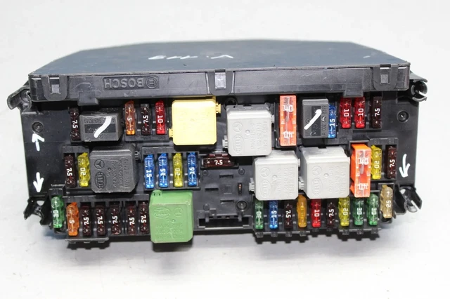 MERCEDES BENZ W212 W204 Safety box Control unit SAM module A2129005812 ...