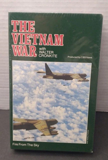 THE VIETNAM WAR with Walter Cronkite VHS Tapes Produced By CBS News £4. ...