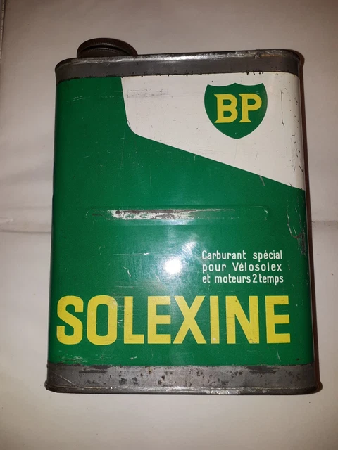ANCIEN BIDON HUILE . Bp Solexine Solex Velosolex . Oil Can Motor ...