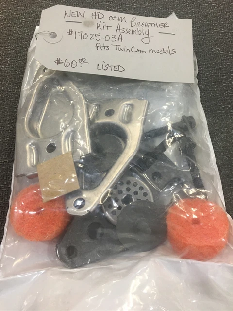 HARLEY DAVIDSON OEM Breather kit assembly #17025-03A EUR 67,74 ...