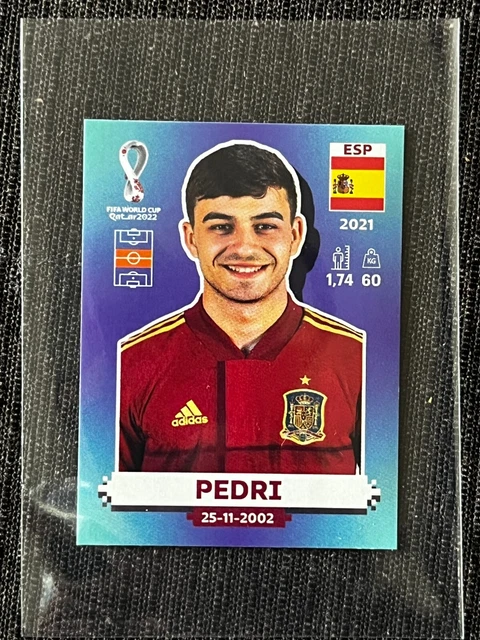 PANINI STICKER FIFA World Cup Qatar 2022 Pedri Espagne Spain # Esp 13 Rookie EUR 3,99 - PicClick FR
