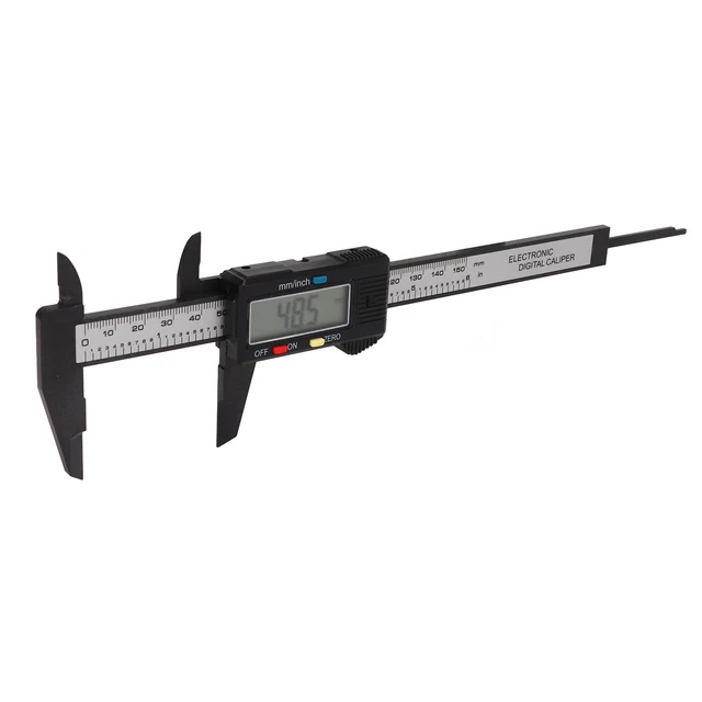 DIGITAL CALIPER 0.1MM 0.01in Accuracy Auto Off LCD Screen Electronic ...