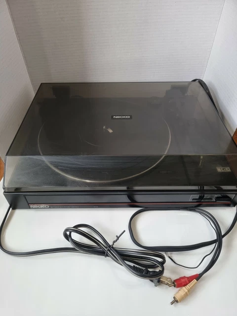 NIKKO AUTO-RETURN TURNTABLE NP100 $283.00 - PicClick CA