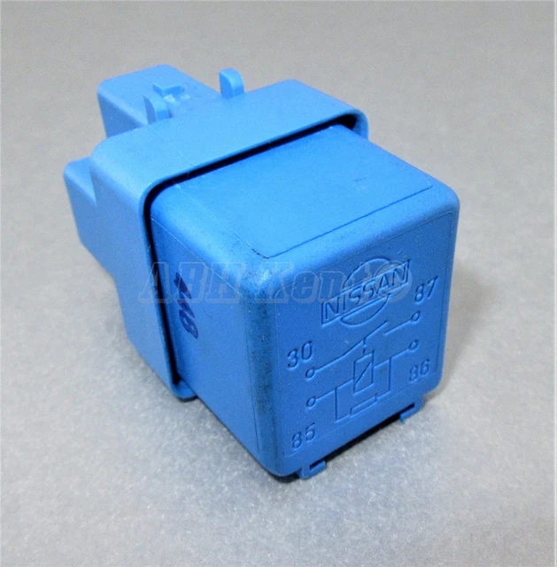 80-GENUINE NISSAN (90-10) 4-Pin Blue Relay-1M 25230-9F900 Hella ...