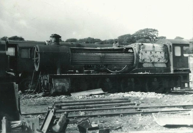 PHOTO GWR 38Xx Class 2-8-0 No 3849 Being Scrapped At Haye's Scrapyard ...