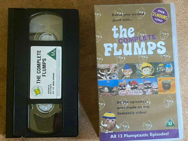 THE COMPLETE FLUMPS 13 EPISODES Children's Animation VHS Video £6.00 ...
