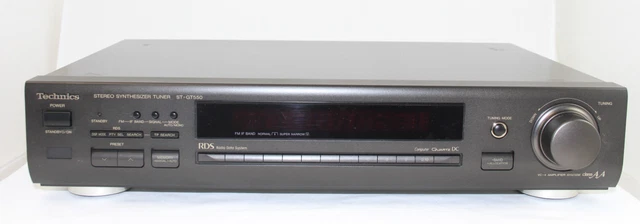 TECHNICS ST-GT550 HIGH End Stereo HiFi Synthesizer Radio Tuner AM FM ...