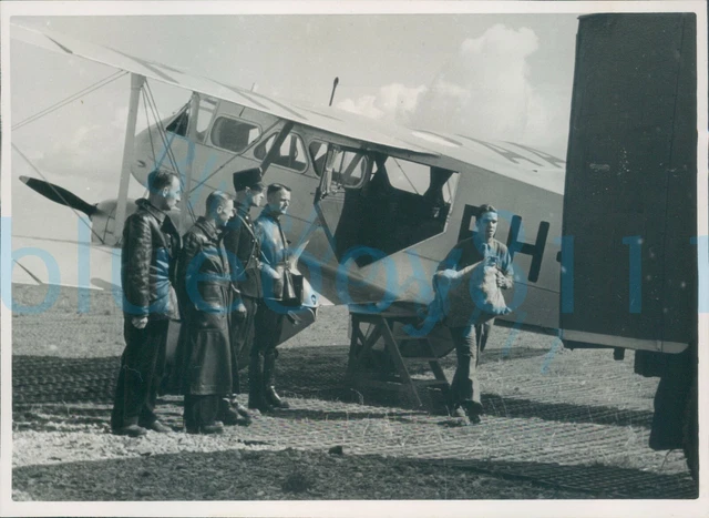 DUTCH POST SERVICE photo immediate post WW2 Use of planes to convey ...