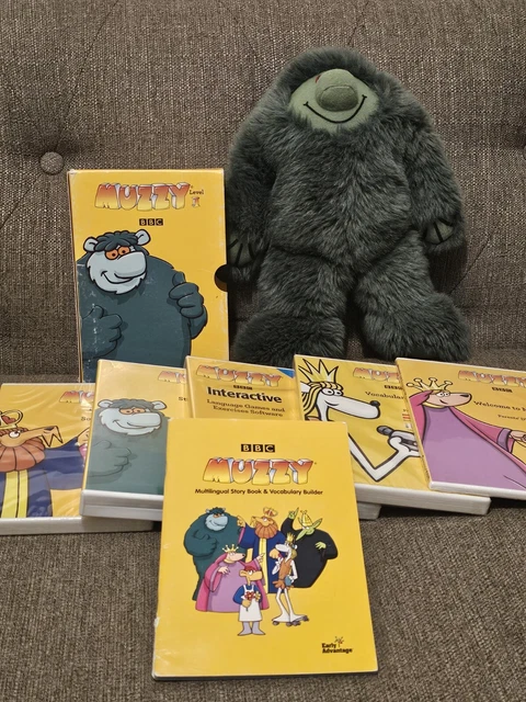 MUZZY MULTILINGUAL LANGUAGE Course BBC Early Advantage Level 1 BOX SET ...
