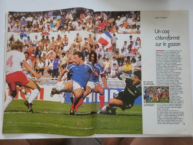 EQUIPE MAGAZINE 1986 - spécial Mundial 86 - Argentine MARADONA Brésil ...