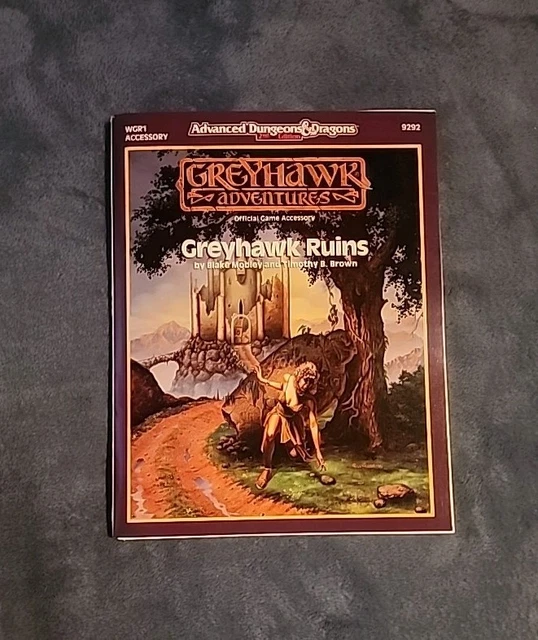 DUNGEONS AND DRAGONS 2nd Edition Greyhawk Adventures Greyhawk Ruins ...