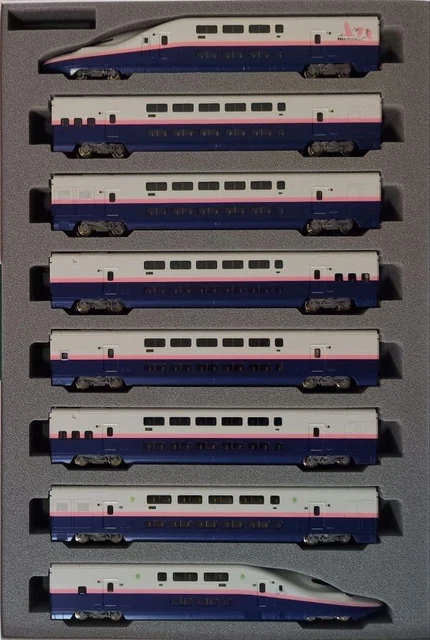 N GAUGE KATO 10-1427 E4 Bullet Train Max 8 Car Set 2017 Lot A Sleeve ...