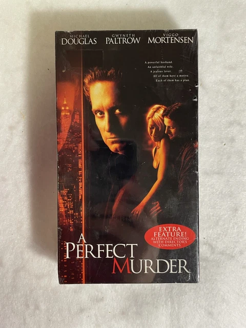 1998 A PERFECT Murder Vhs Video Cassette Tape - New Sealed £6.60 ...