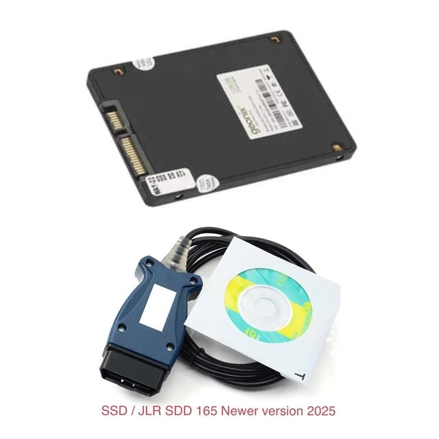 2025 JAGUAR LAND Rover JLR SDD PRO V166 Online READY INSTALLED SSD ...